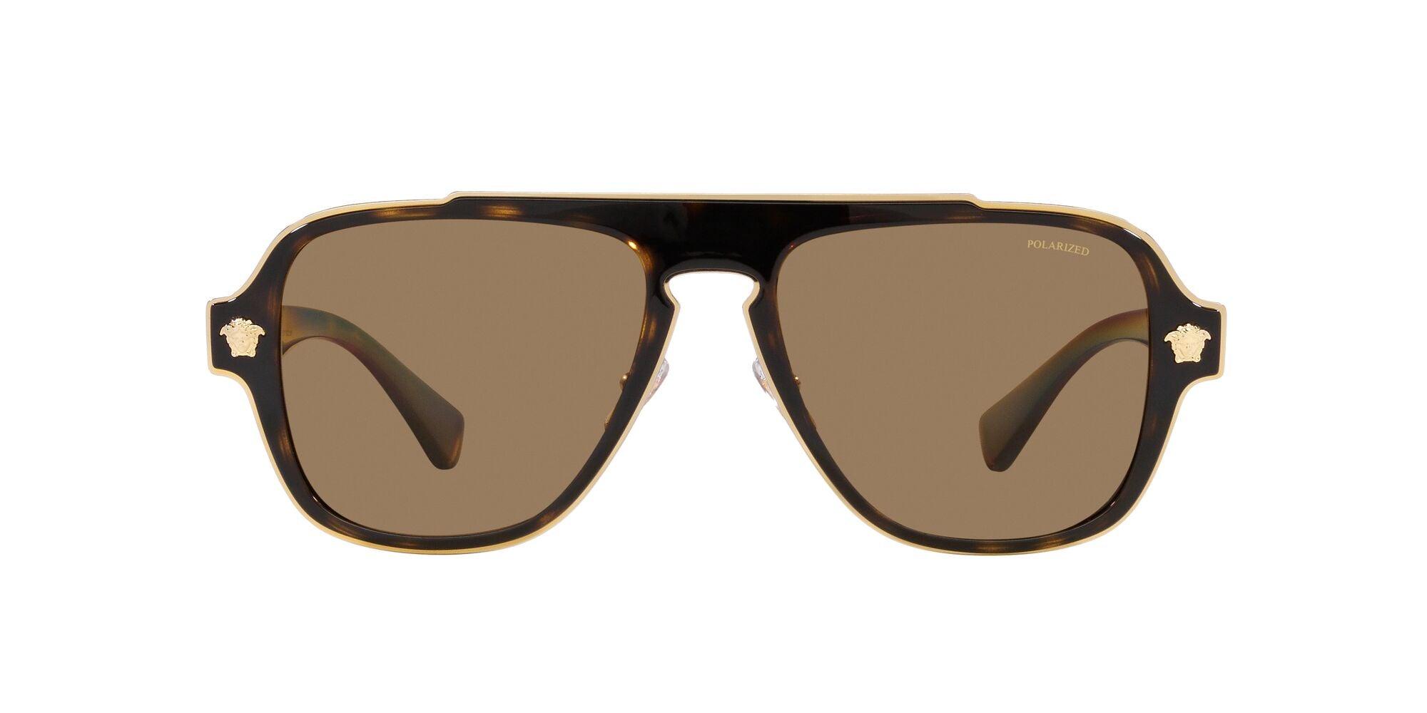 Versace | 2199 Medusa Charm | Havana Polarised